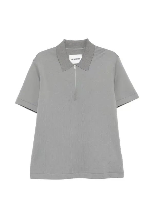JIL SANDER Half-zip Polo Shirt