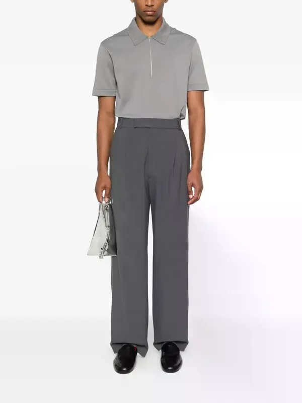 JIL SANDER Half-zip Polo Shirt