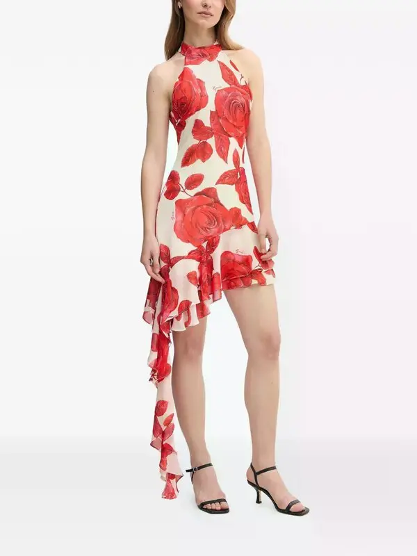 GAUDI Floral Mini Dress - Red