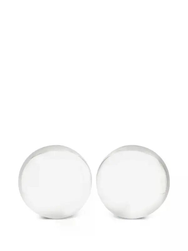 BEN-AMUN Classic Clip-on Earrings - Silver