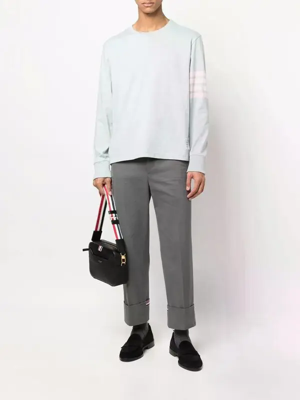Thom Browne Small Rwb Stripe Camera Bag