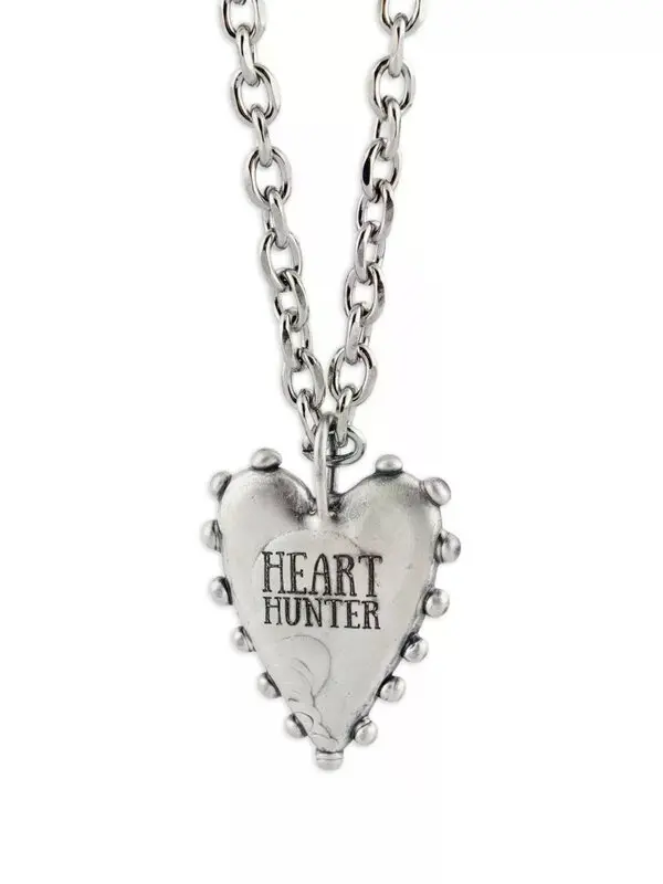 POISON DROP LAB Heart Pendant Necklace - Silver