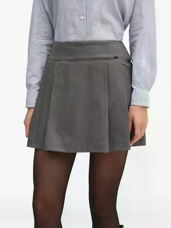 GAUDI Pleated Midi Skirt