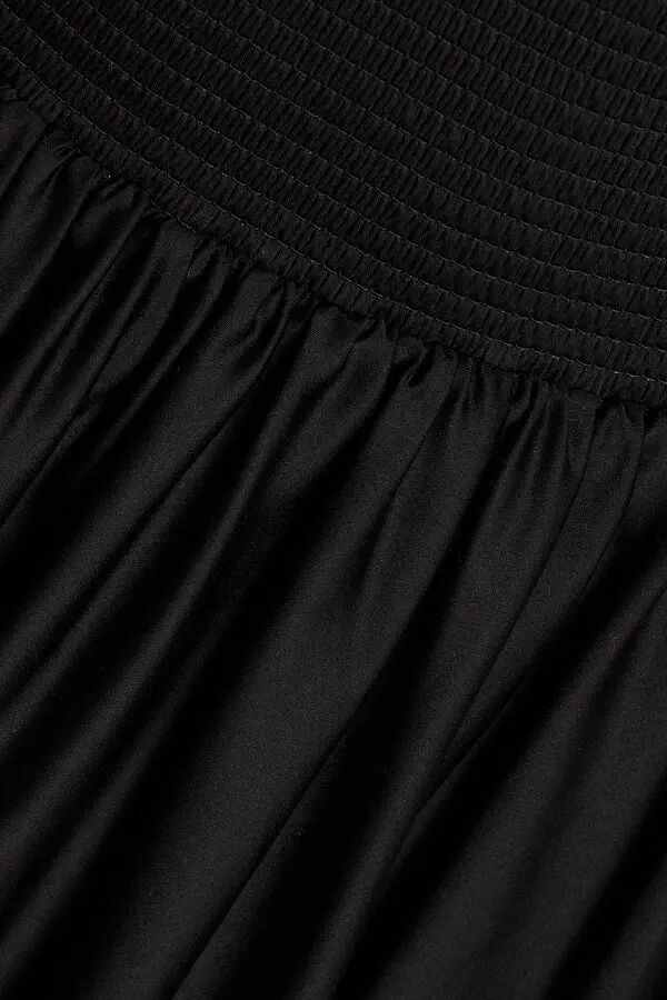 Alice + Olivia Arden Cotton-blend Poplin Mini Skirt - Black