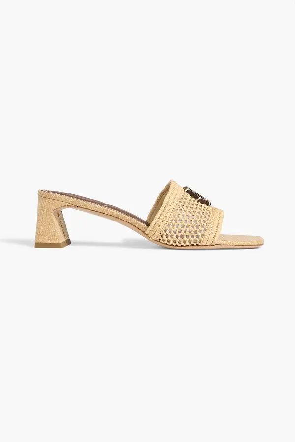 Simkhai Sydney Raffia Mules