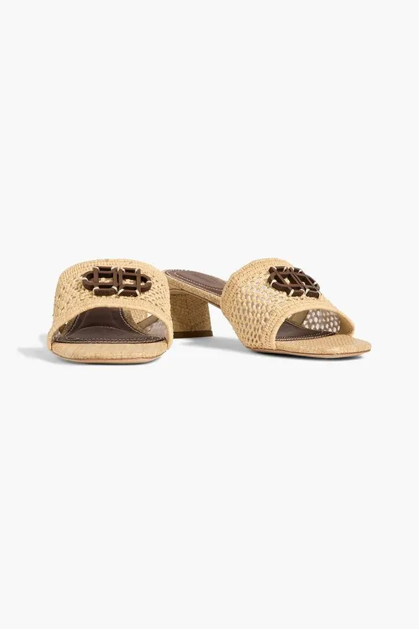 Simkhai Sydney Raffia Mules