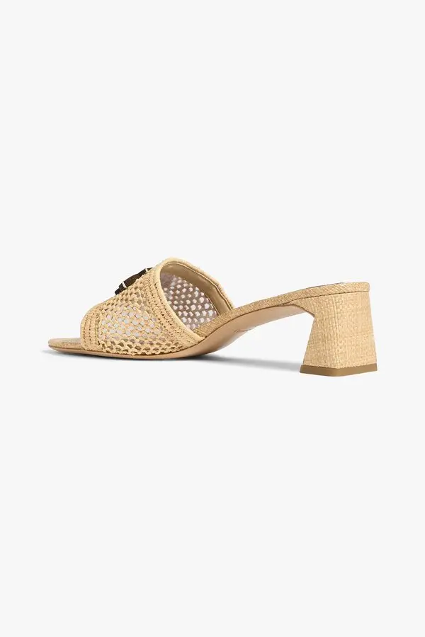 Simkhai Sydney Raffia Mules