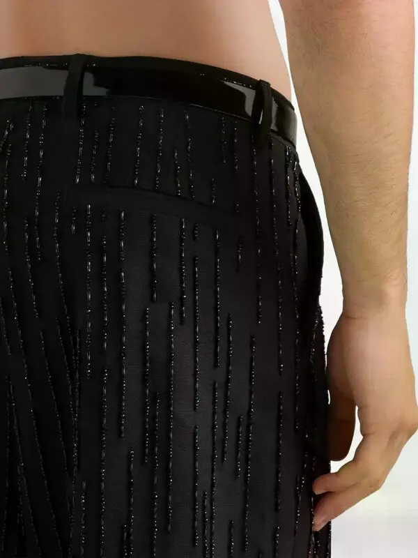 Dolce & Gabbana Embellished-stripe Trousers