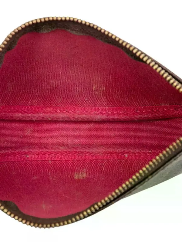 LOUIS VUITTON 2020 Monogram Vivienne Christmas Roller Coaster Mini Pochette Accessoires Handbag - Brown