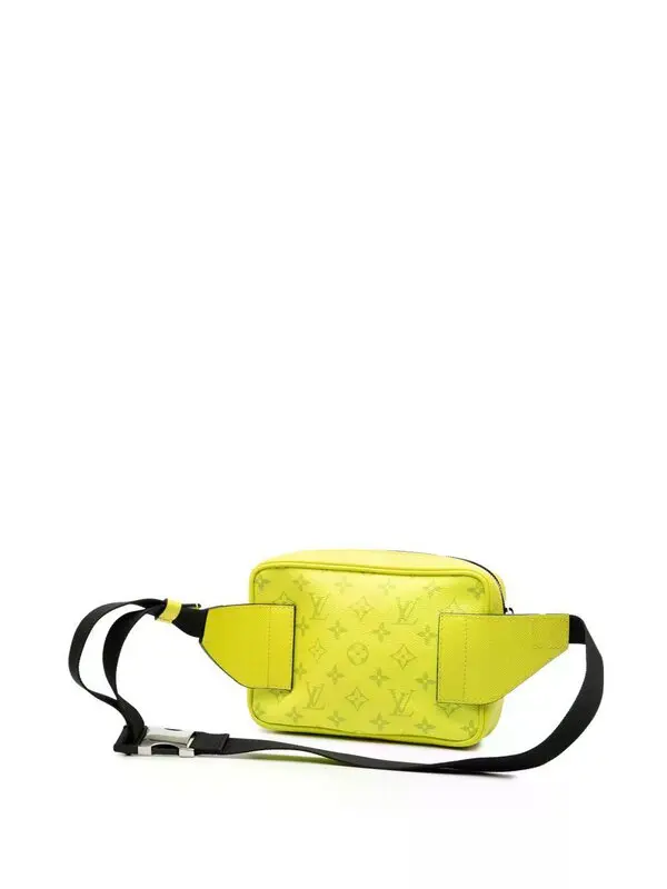 LOUIS VUITTON 2019 Monogram Taigarama Outdoor Bumbag - Yellow