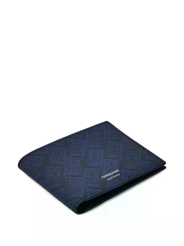 FERRAGAMO Monogram Print Wallet