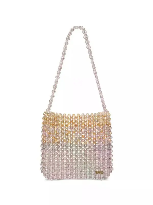 0711 TBILISI Mark Beaded Shoulder Bag