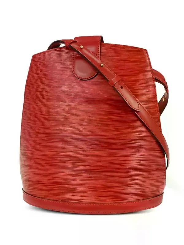 LOUIS VUITTON 1996 Cluny Shoulder Bag - Red