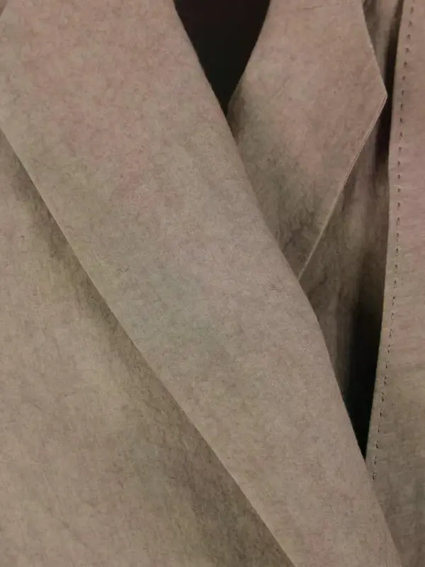 YEHUAFAN Layered Trench Coat