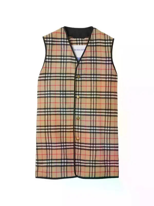 Burberry Check Wool Cashmere Warmer