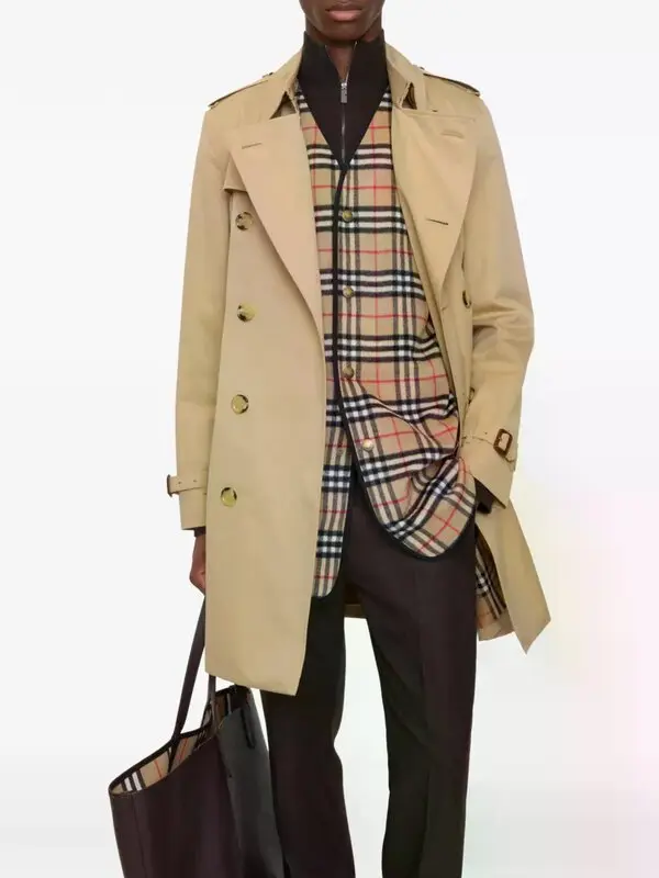 Burberry Check Wool Cashmere Warmer