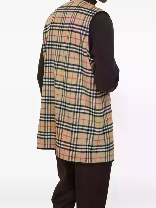 Burberry Check Wool Cashmere Warmer
