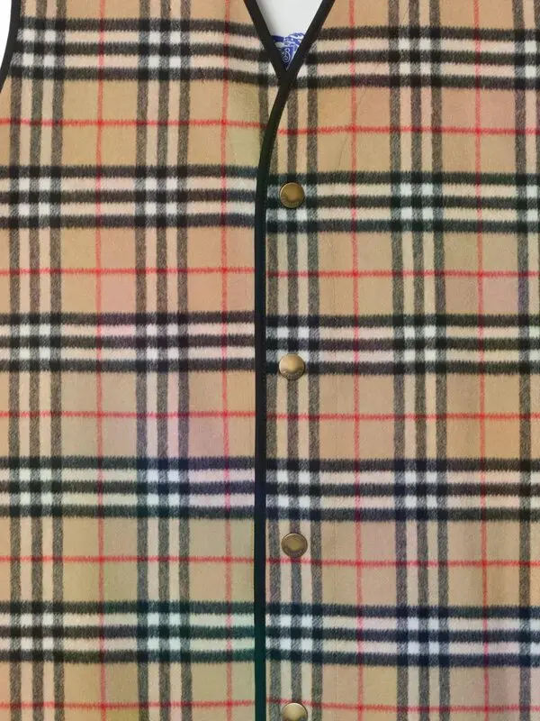 Burberry Check Wool Cashmere Warmer