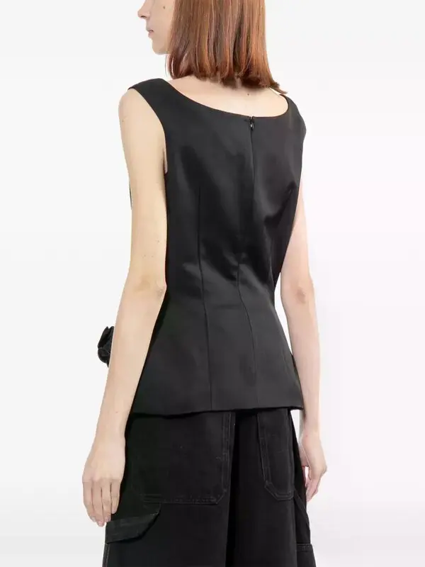 Magda Butrym Floral Sculptural Top