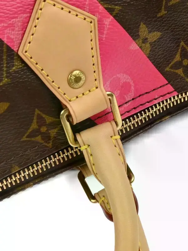 LOUIS VUITTON 2015 30 V Speedy Tote Bag