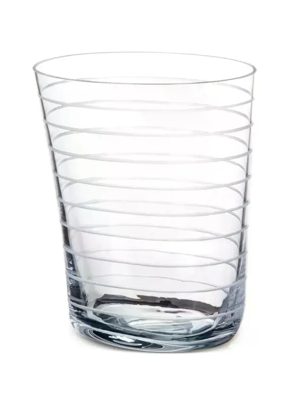 CARLO MORETTI Striped Tumbler - White
