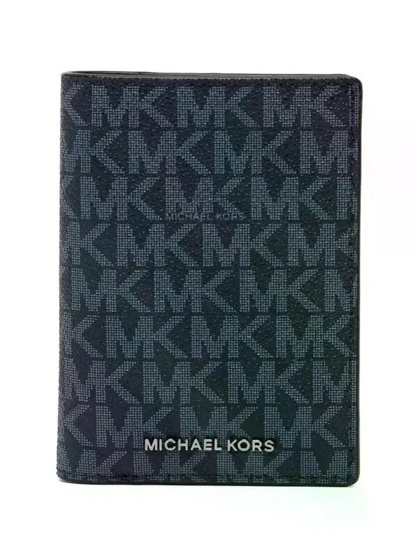 Michael Kors Mason Monogram Cardholder - Blue