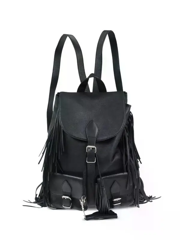 Saint Laurent 2016 Fringe Leather Backpack