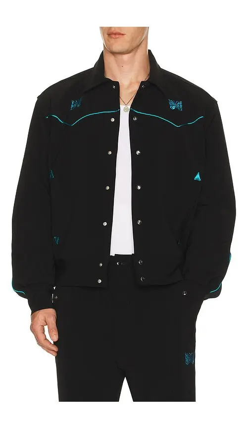 Needles Piping Cowboy Jacket - Black