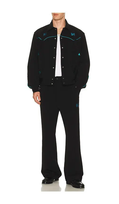 Needles Piping Cowboy Pant - Black