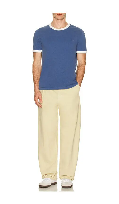 A.p.c. Contrast T-shirt - Blue
