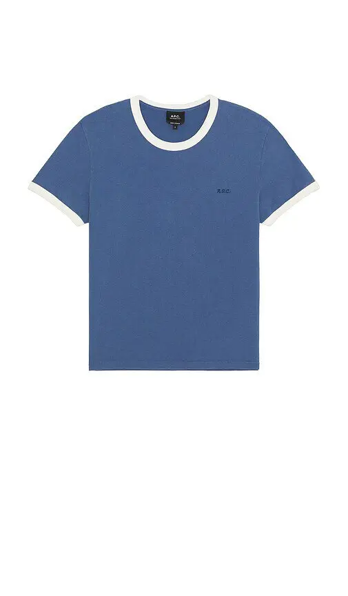 A.p.c. Contrast T-shirt - Blue