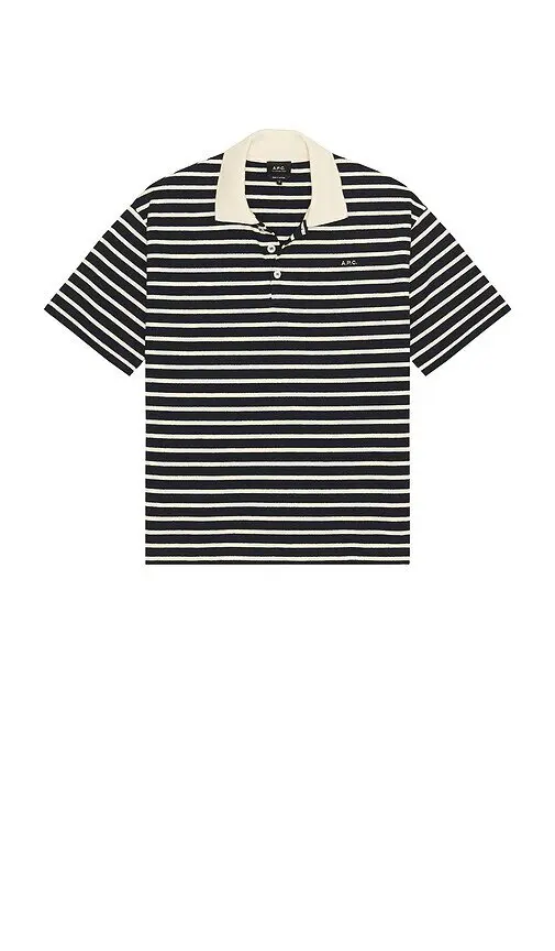 A.p.c. Polo In Navy