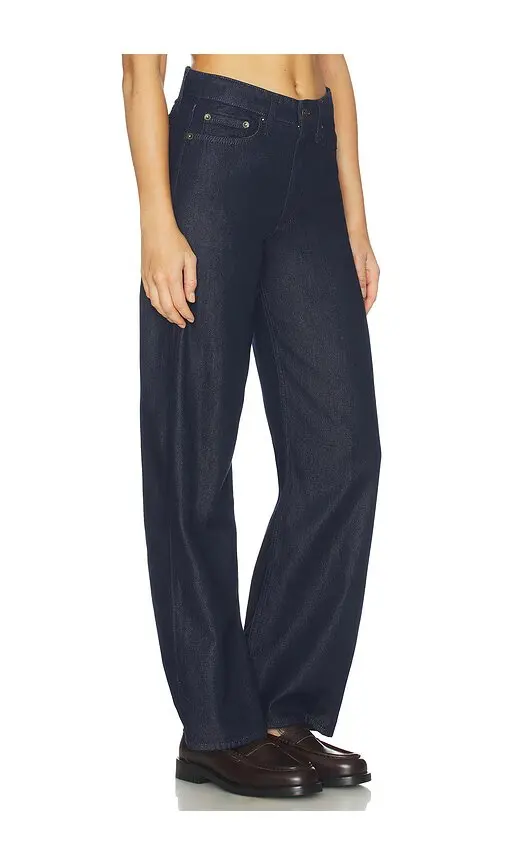 Rag & Bone Featherweight Logan Wide Leg Jeans