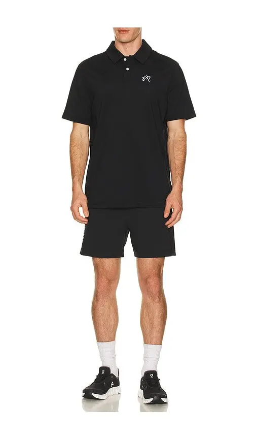 MALBON Performance Poly Tech Shorts - Black