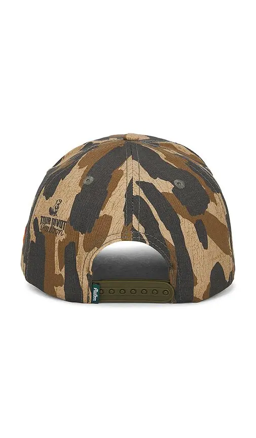 MALBON Tour Divot Camo Snapback Hat