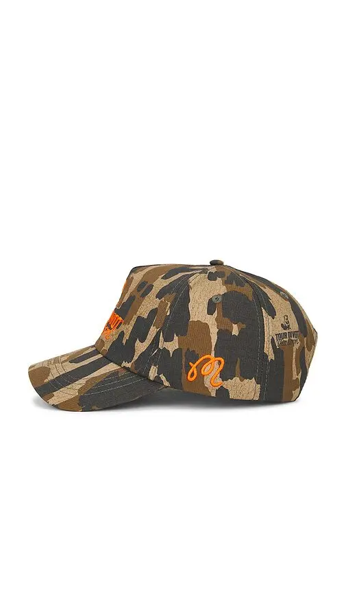 MALBON Tour Divot Camo Snapback Hat