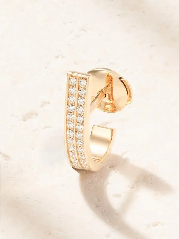 REPOSSI Berbere 18-karat Rose Diamond Single Earring - Gold