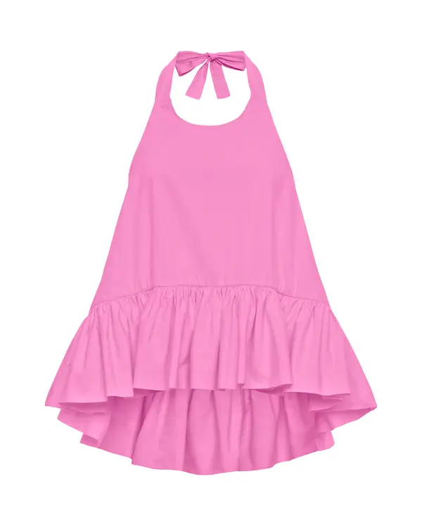 Azeeza Winston Poplin Top - Bubblegum