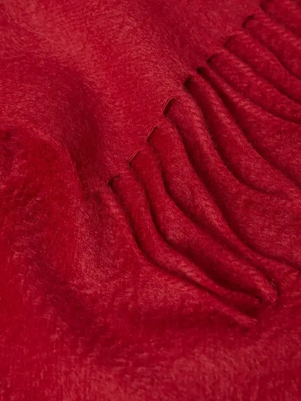 Charvet Cashmere Scarf - Red