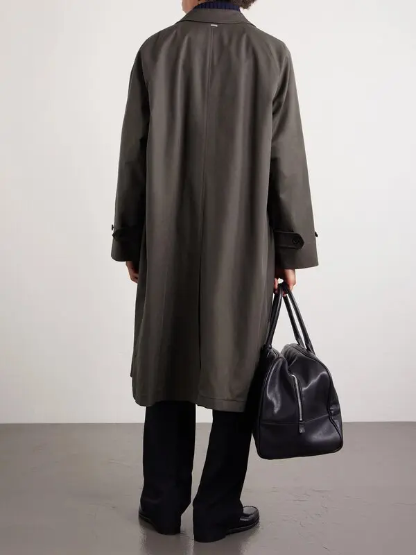 Herno Slub Cotton-twill Coat