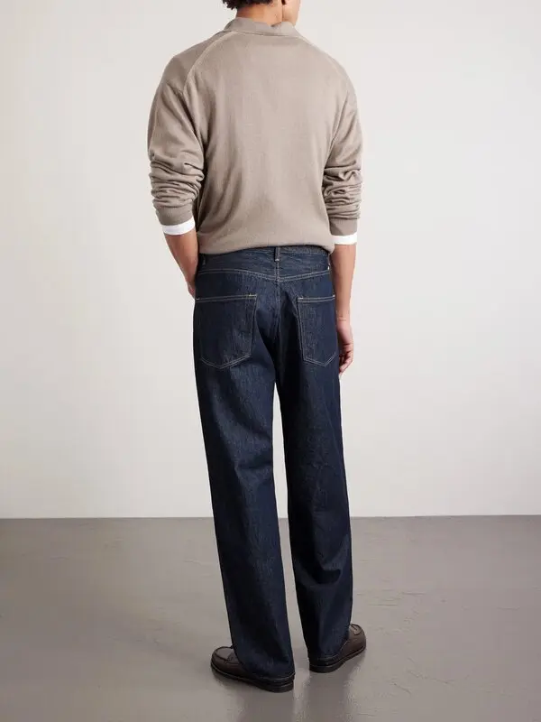 Auralee Hard Twist Wide-leg Jeans