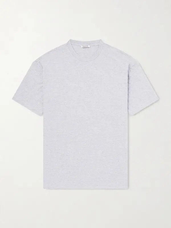 Auralee Cotton-jersey T-shirt