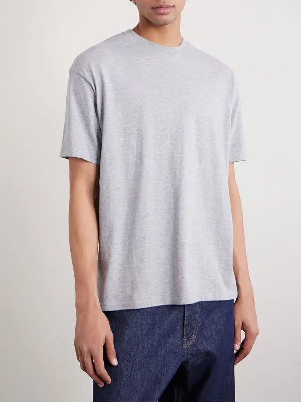 Auralee Cotton-jersey T-shirt