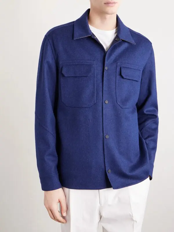 Sease Wool-blend Overshirt