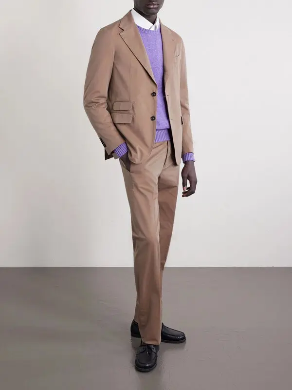 Massimo Alba Sloop Cotton-twill Suit