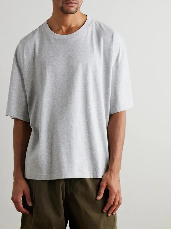 Folk Oversized Cotton-jersey T-shirt