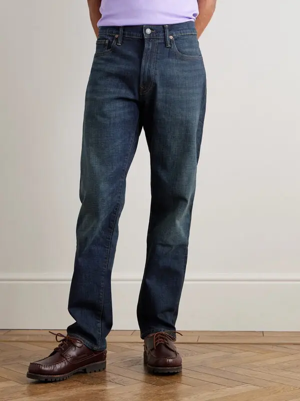 Polo Ralph Lauren Hampton Straight-leg Jeans - Blue