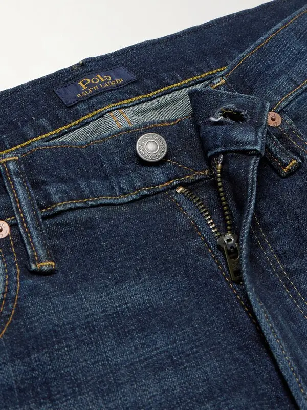 Polo Ralph Lauren Hampton Straight-leg Jeans - Blue