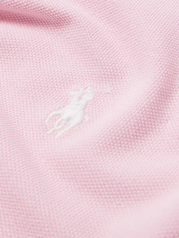 Polo Ralph Lauren Logo-embroidered Cotton-jersey Polo Shirt