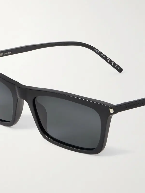 Saint Laurent Betty Square-frame Sunglasses - Black